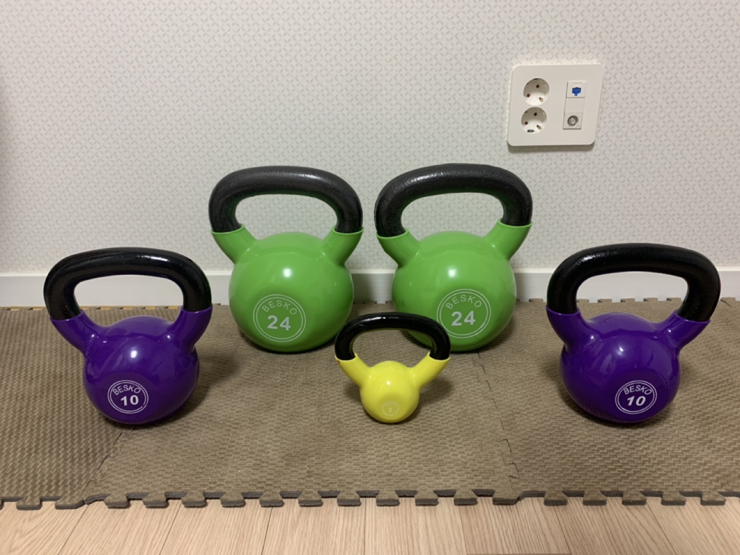 베스코 케틀벨 팝니다. 24kg... | 당근 중고거래