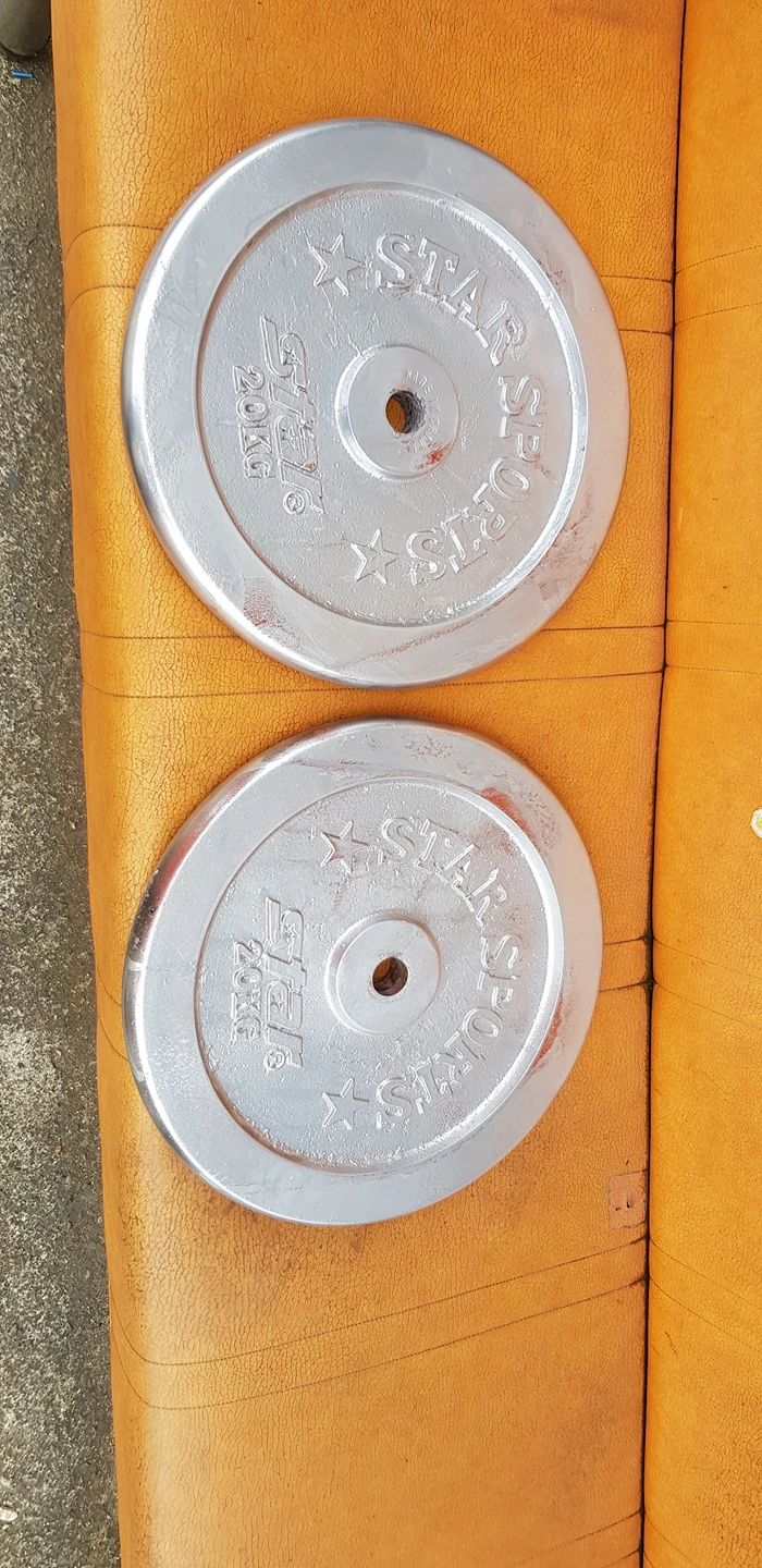 역기원판20kg2개 | 당근 중고거래