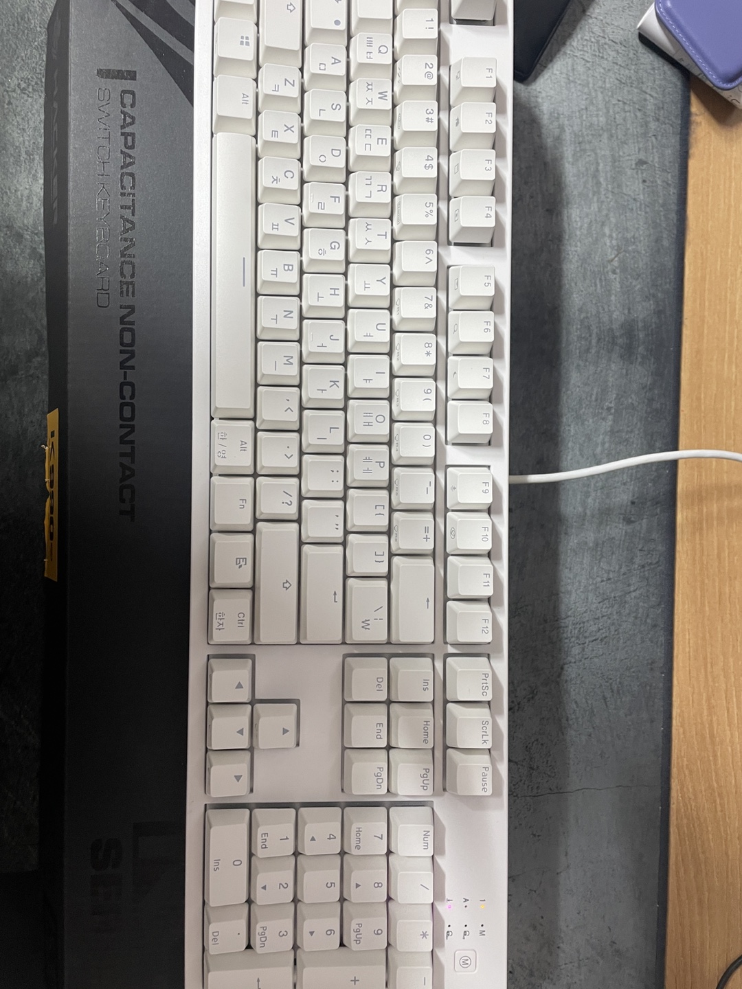 앱코 k990 v3 무접점 키보... | 당근 중고거래