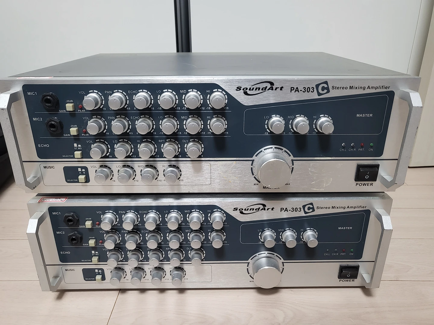 사운드아트 PA-303C 노래방 앰프 | 당근 중고거래