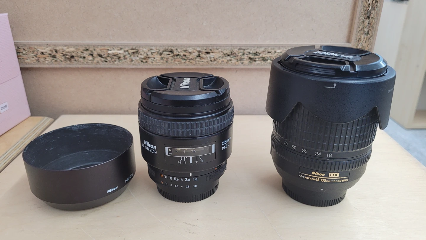 니콘 D80 렌즈 두개 팔아요(... | 당근 중고거래