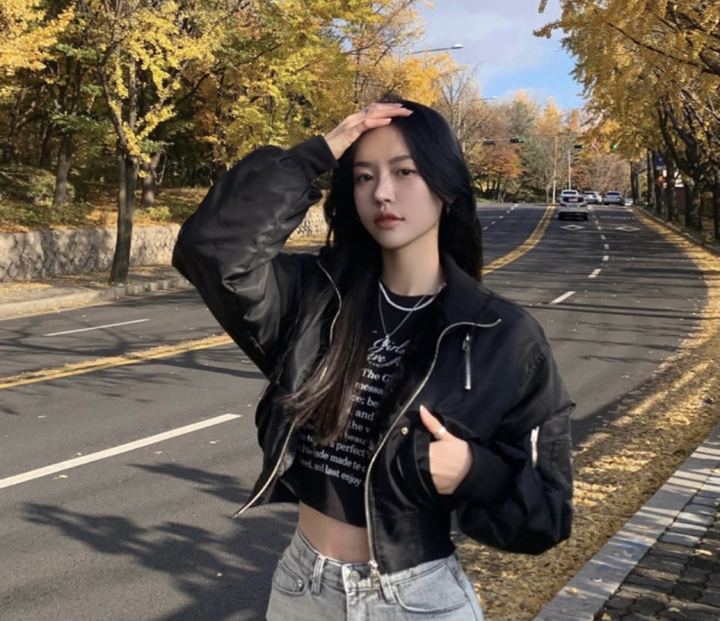 페일제이드 21fw 퍼봄버자켓 블랙 | 당근 중고거래