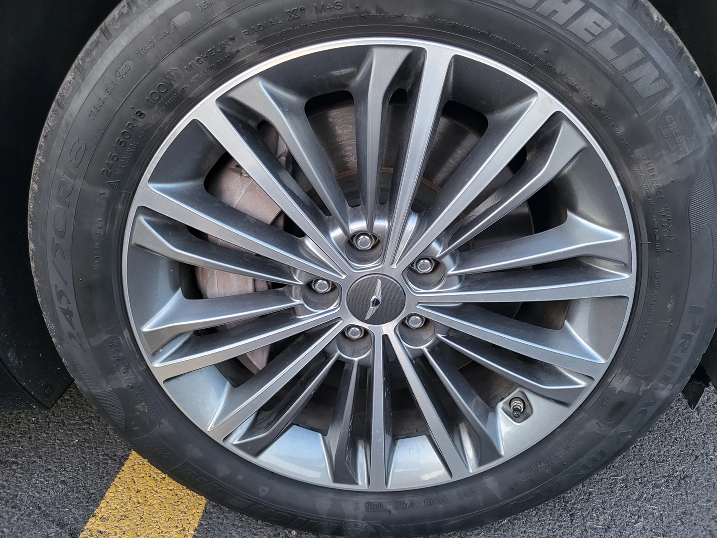 제네시스EQ900 18인치 휠.타이어 | 당근마켓 중고거래