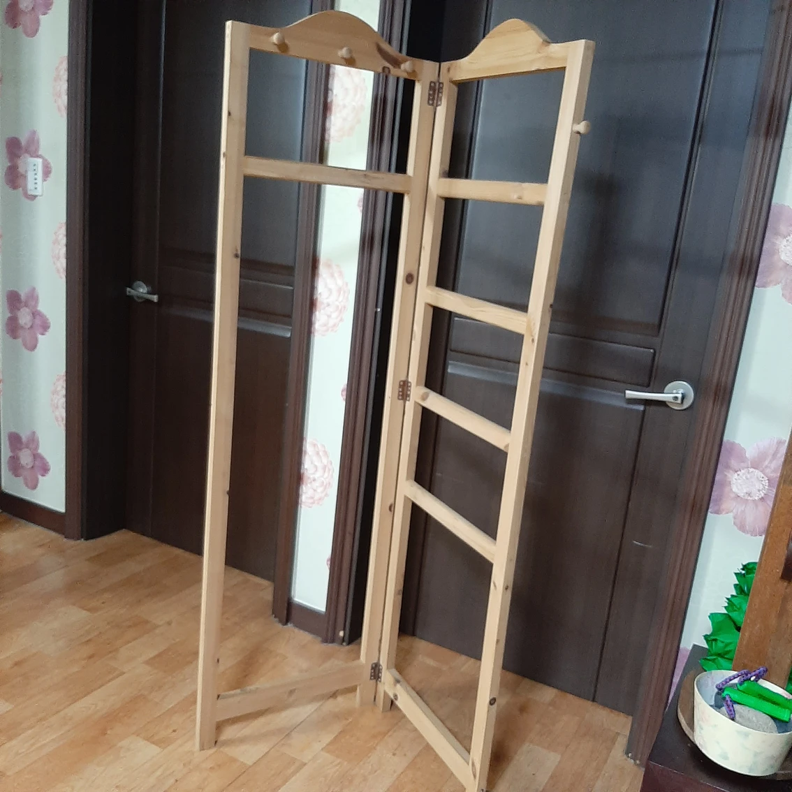 원목 파티션 ,행거, 옷걸이 | 당근마켓 중고거래