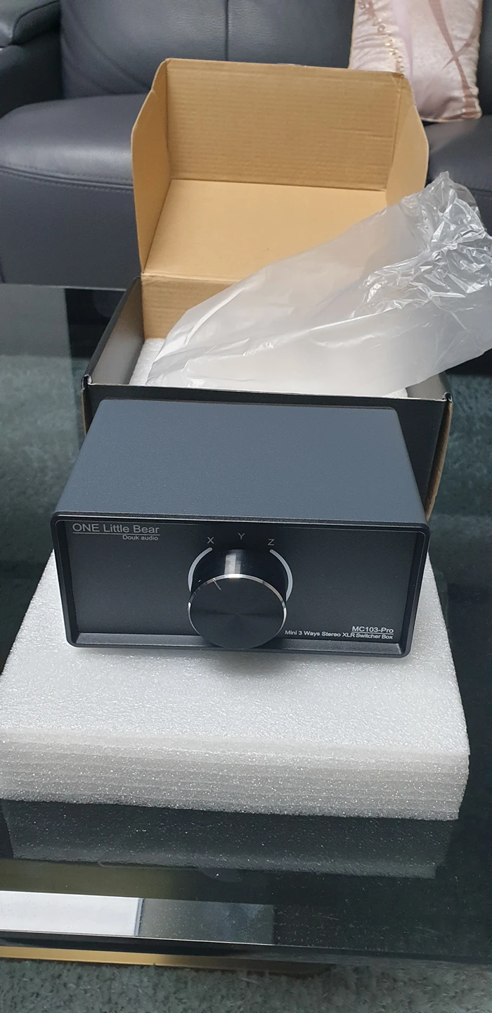 XLR 셀렉터(스피커 오디오 스... | 당근 중고거래