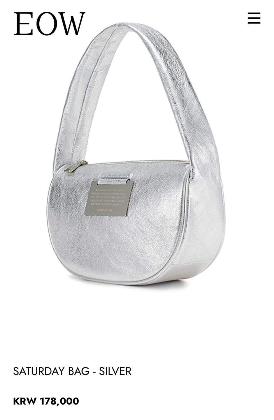 EOW SATURDAY BAG ... | 당근 중고거래