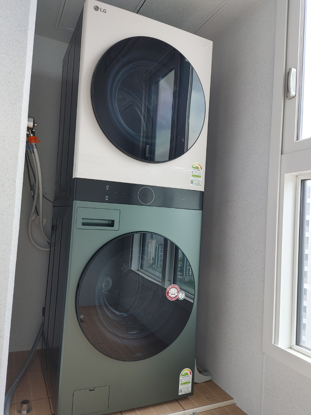 LG 오브제 워시타워(세탁기+건조기) | 당근 중고거래