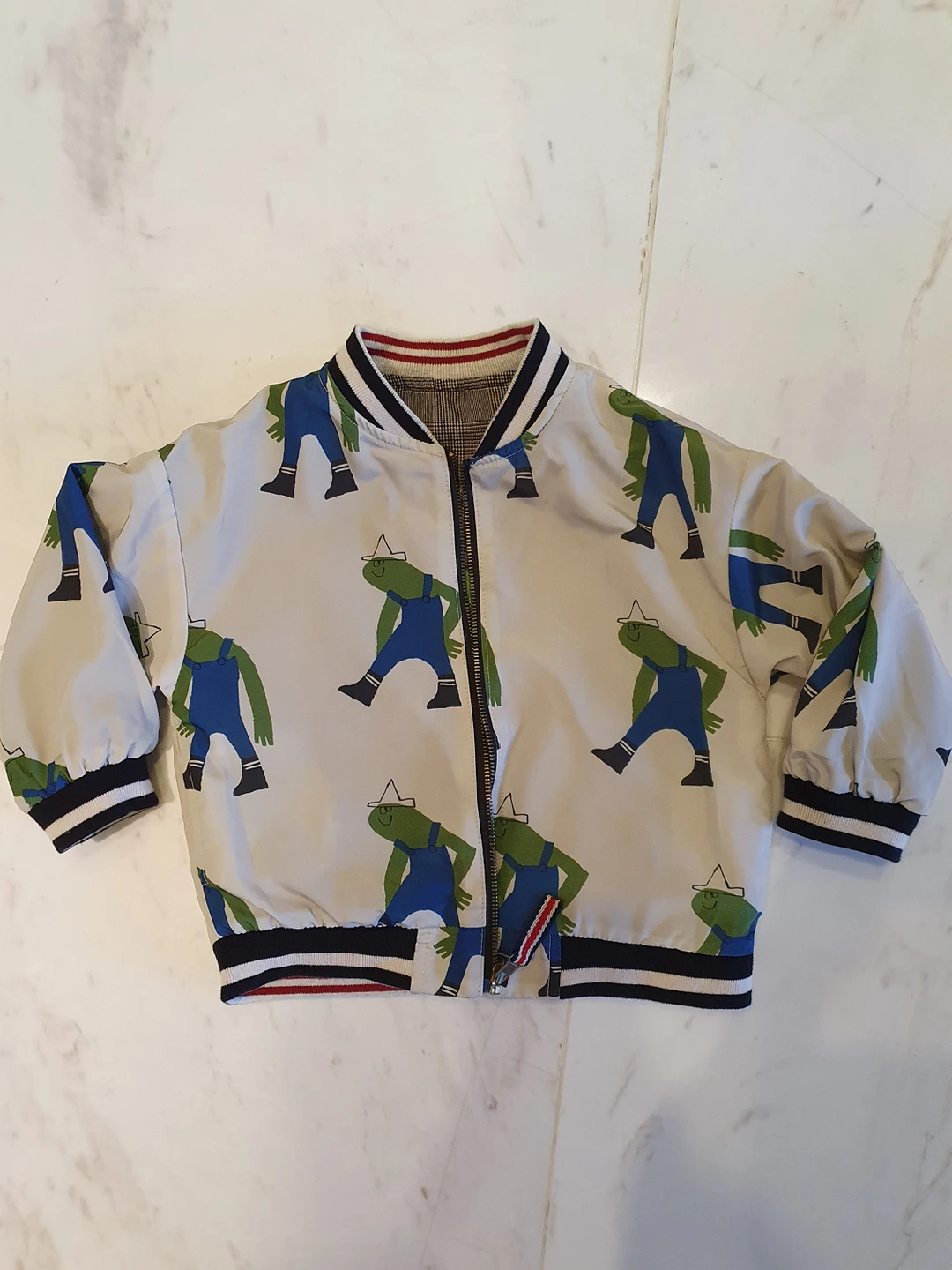 리미떼두두 리버시블 블루종(s) | 당근 중고거래