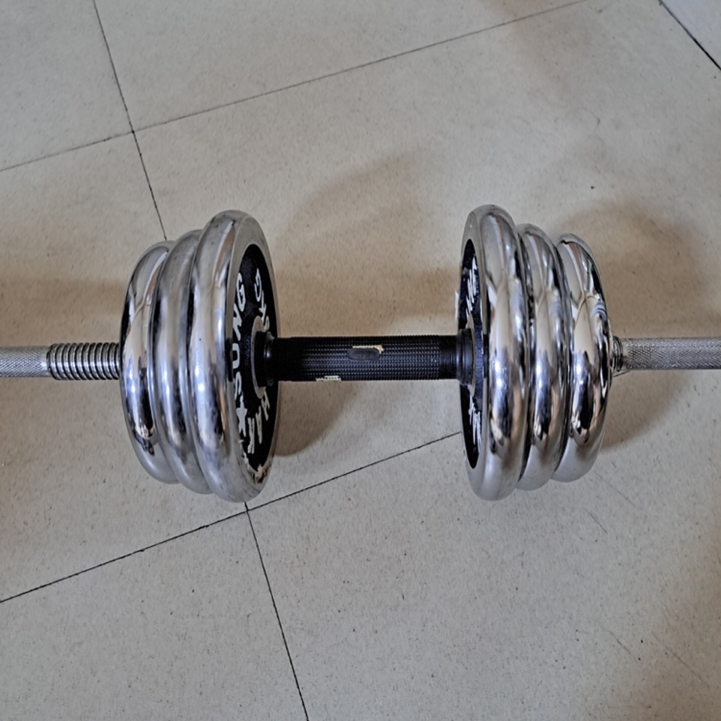 학성 덤벨 15kg | 당근 중고거래