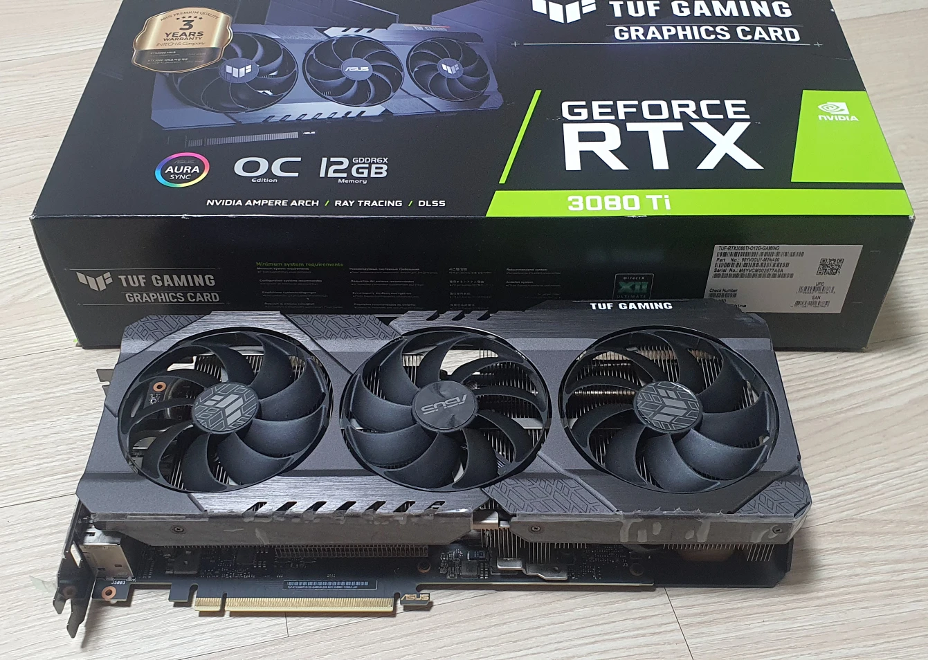 asus tuf 3080ti o... | 당근 중고거래