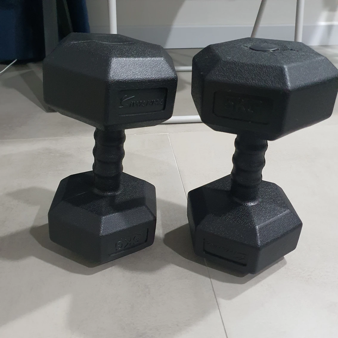 5kg 아령(2개 1세트, 단품... | 당근 중고거래