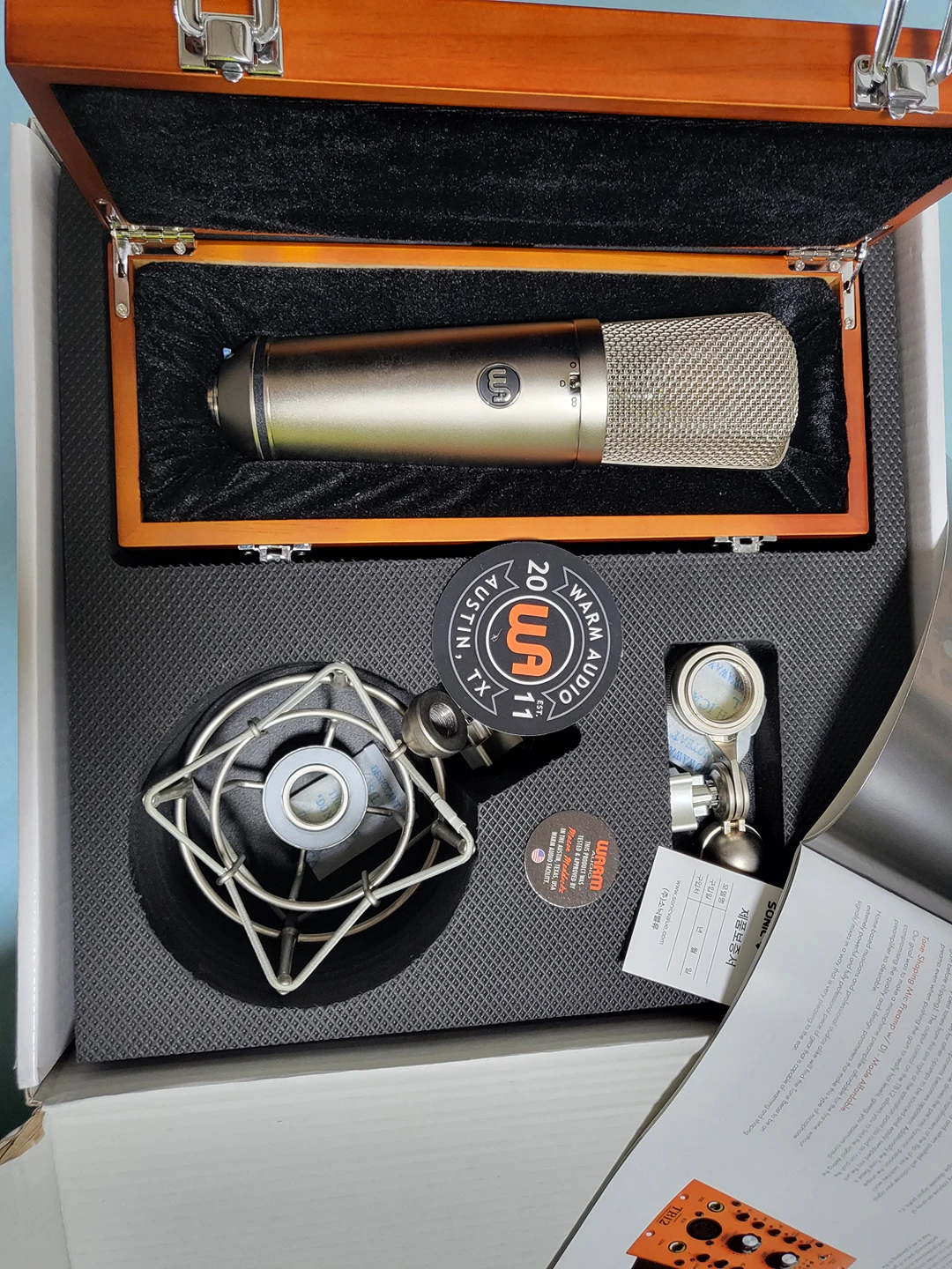 (급처)웜 오디오 Wa-87 R2 (U87 복각) 콘덴서 마이크 | 대흥동 | 취미/게임/음반 | 당근 중고거래