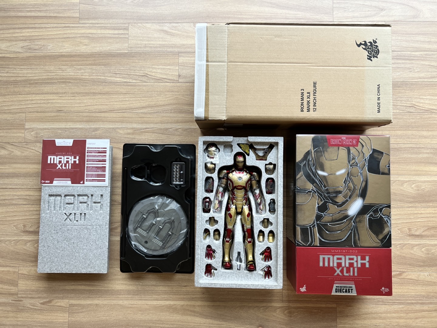 핫토이 아이언맨3 마크42 다이... | 당근 중고거래