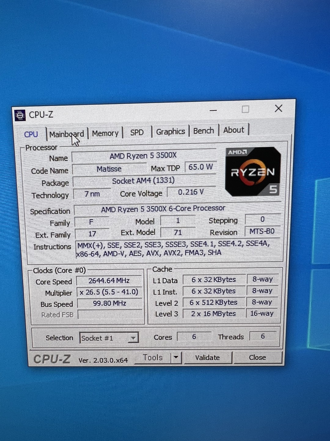 라이젠 cpu 3500x ryz... | 당근 중고거래