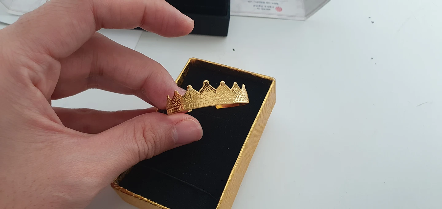 아기돌반지 황금팔찌 3.75g 24k | 당근 중고거래