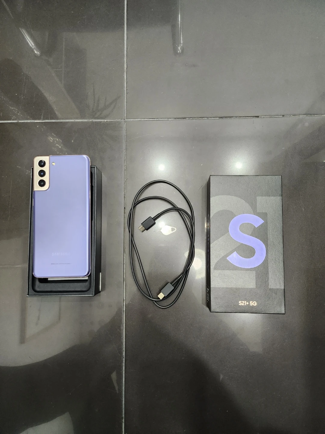 갤럭시 s21+ 퍼플 256GB... | 당근마켓 중고거래