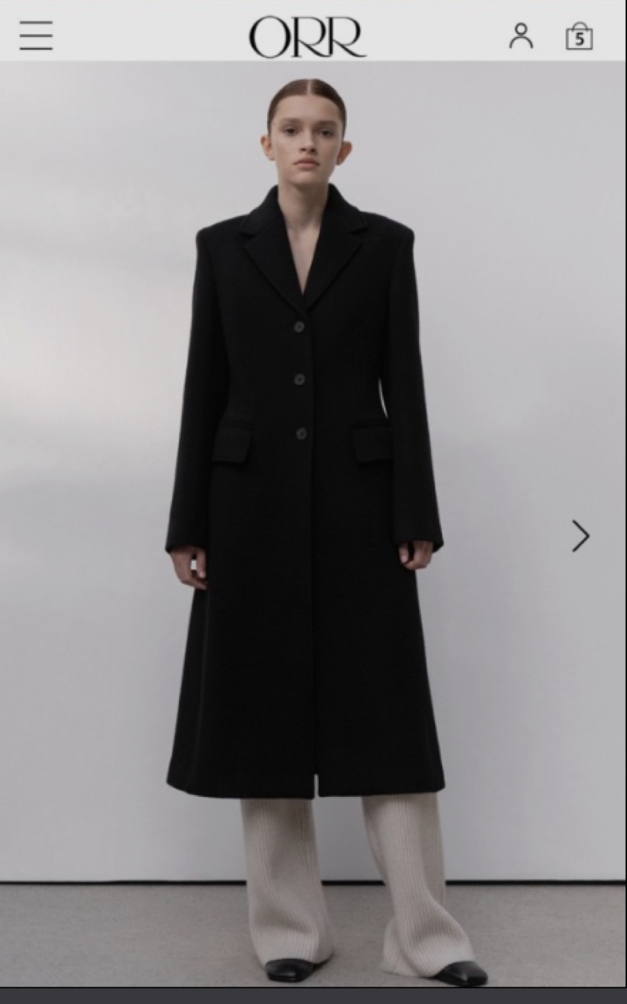 Orr 울캐시미어코트 | 당근 중고거래