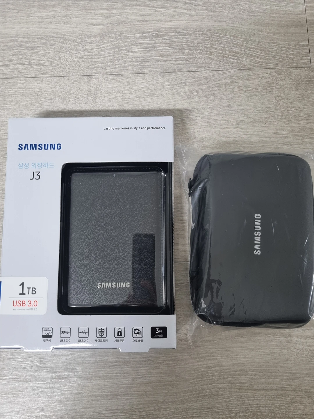 삼성 외장하드 j3 1tb + 케이스 | 당근 중고거래