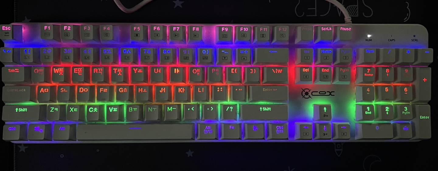 COX 축교환식 레이보우 LED... | 당근 중고거래