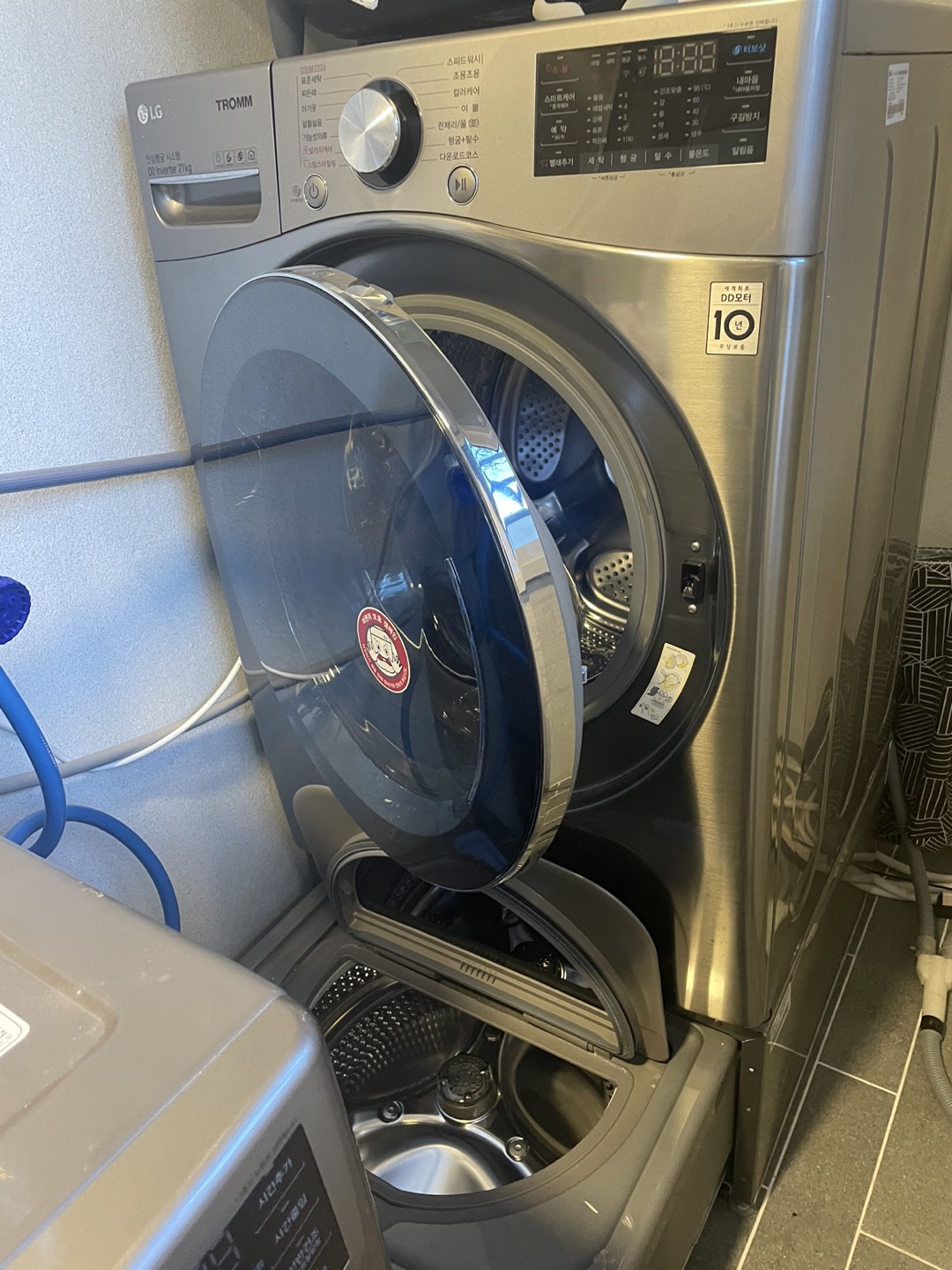 (이민짐정리)LG 21kg세탁기... | 당근마켓 중고거래