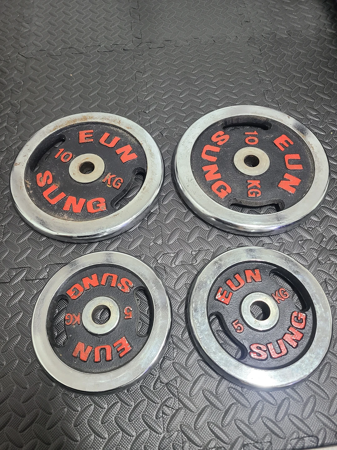 경량원판 10kg x 2, 5k... | 당근 중고거래