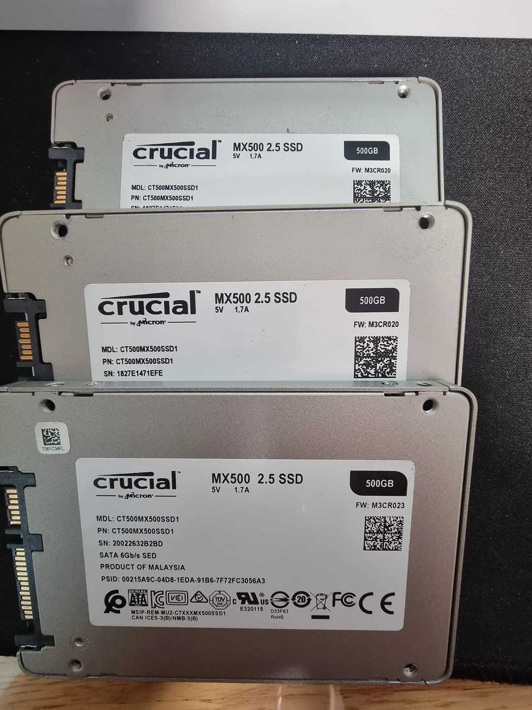 MX500 2.5 SSD 500... | 당근 중고거래