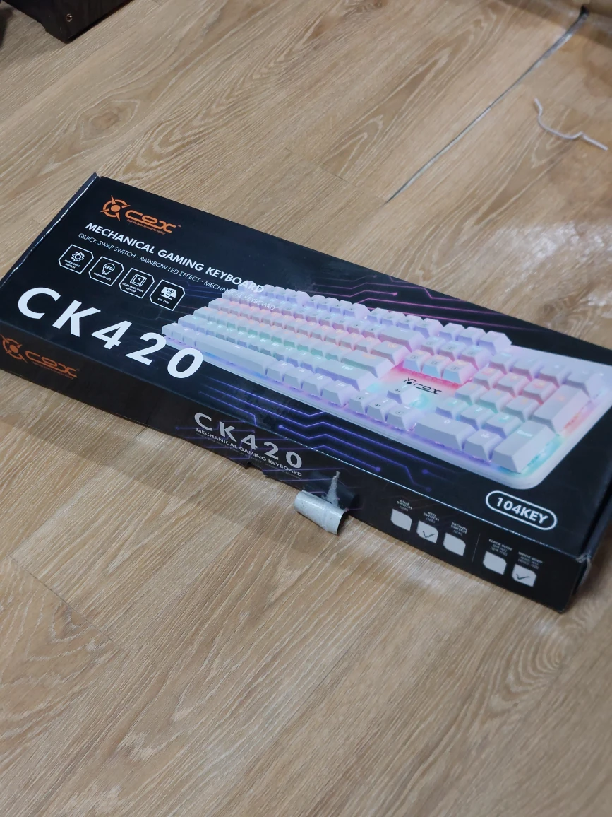 키보드 - 콕스 CK420 적축... | 당근 중고거래
