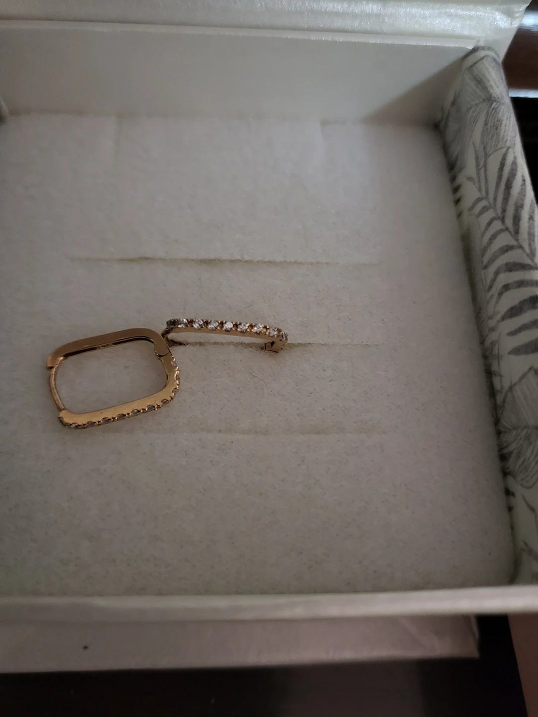 14k사각 귀걸ㅇㄱ | 당근 중고거래