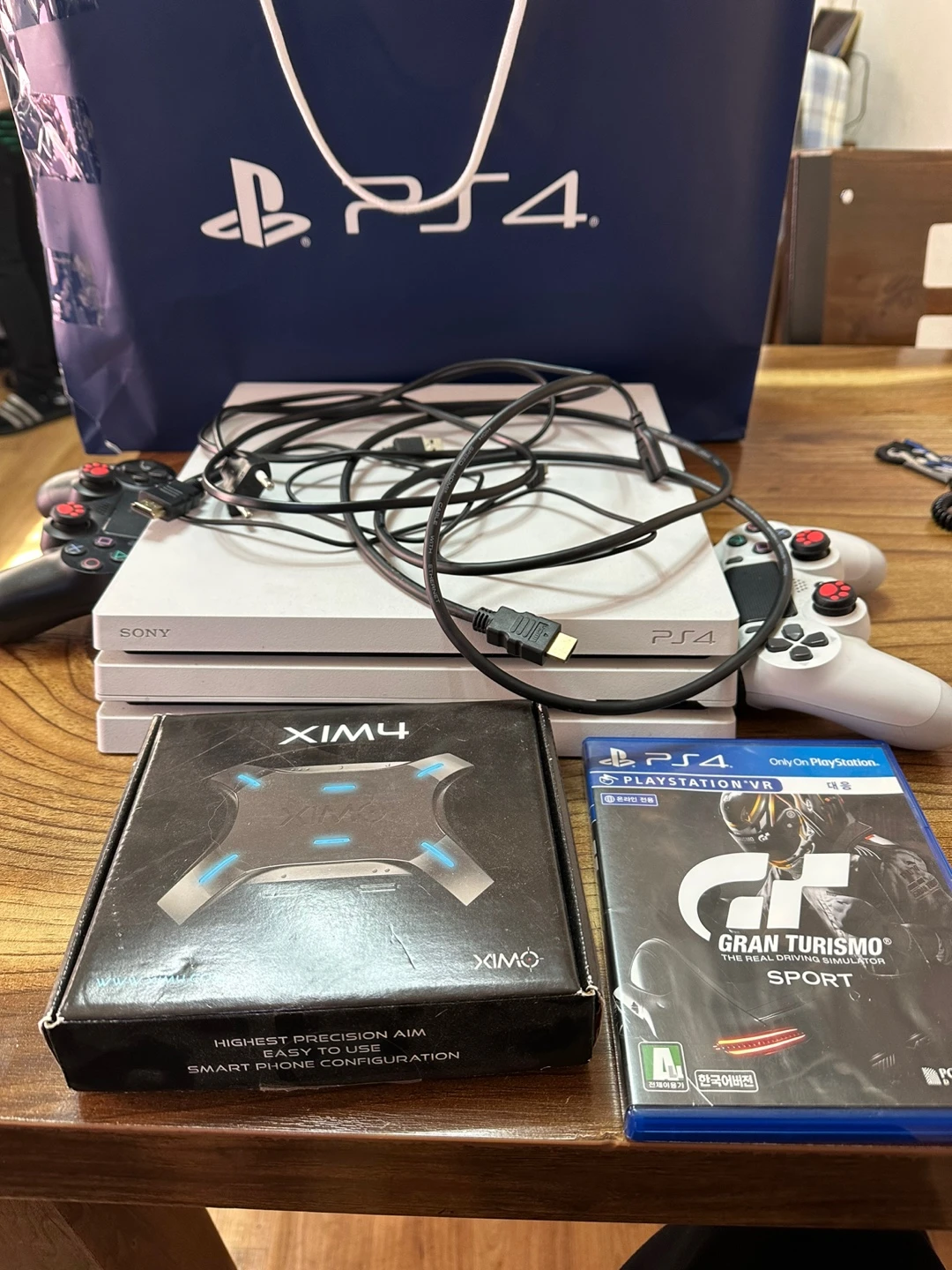 PS4 풀박스, xim4(키보드... | 당근 중고거래