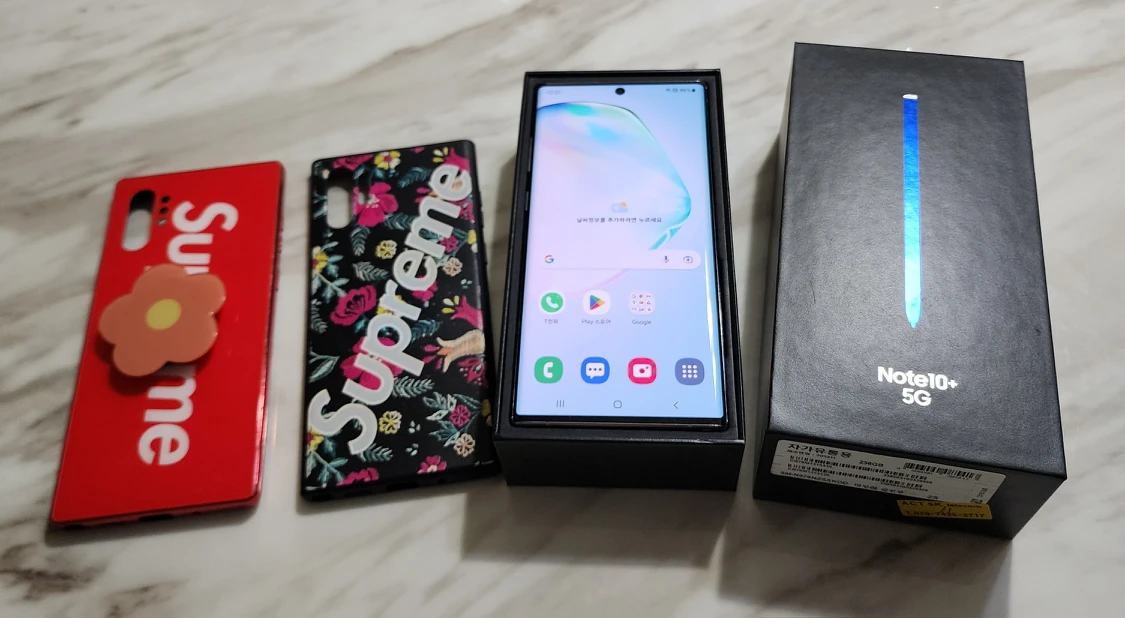 갤럭시노트10+ 아우라 글로우 ... | 당근 중고거래