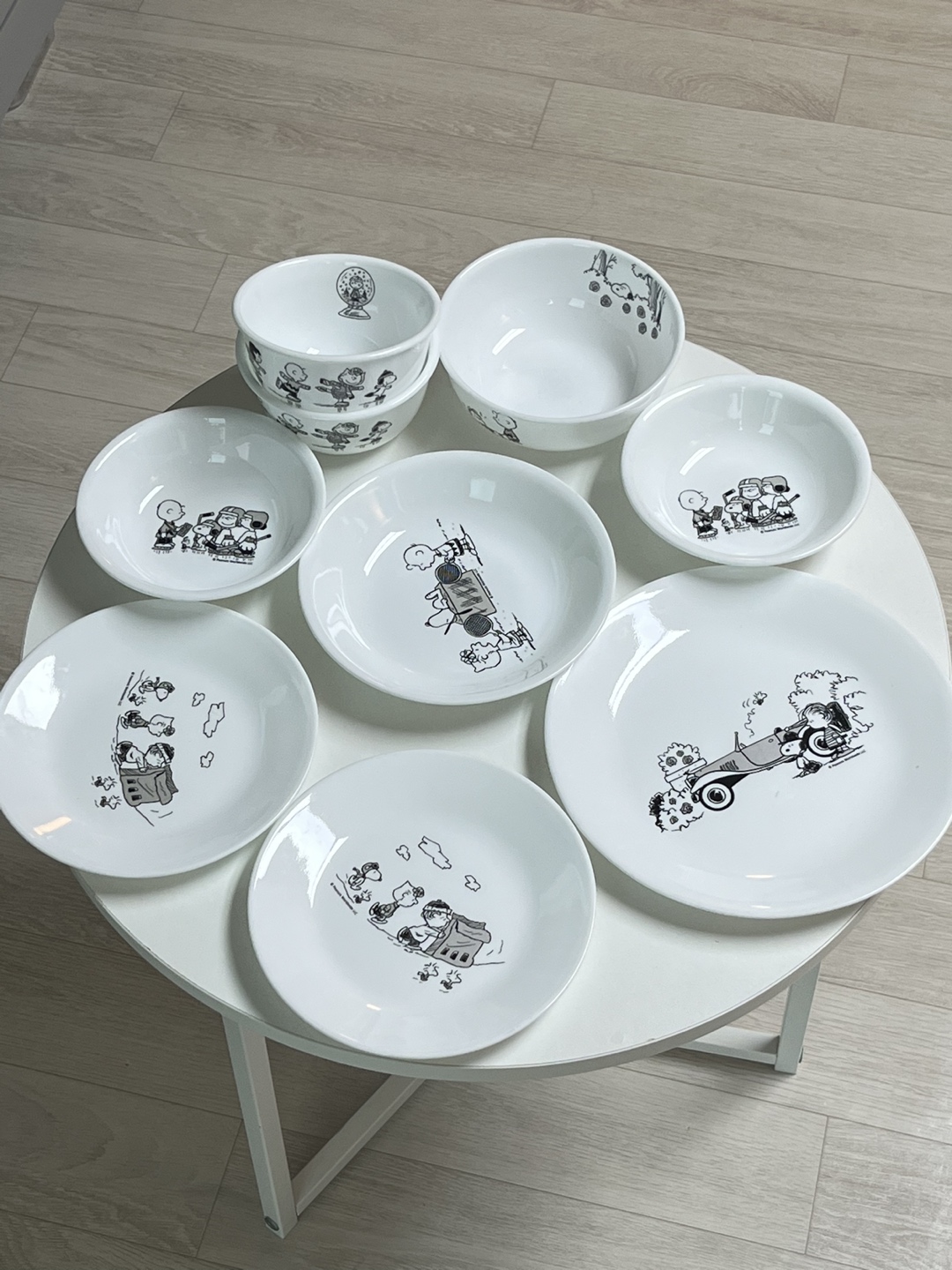 코렐 스누피 그릇세트 9P | 당근 중고거래