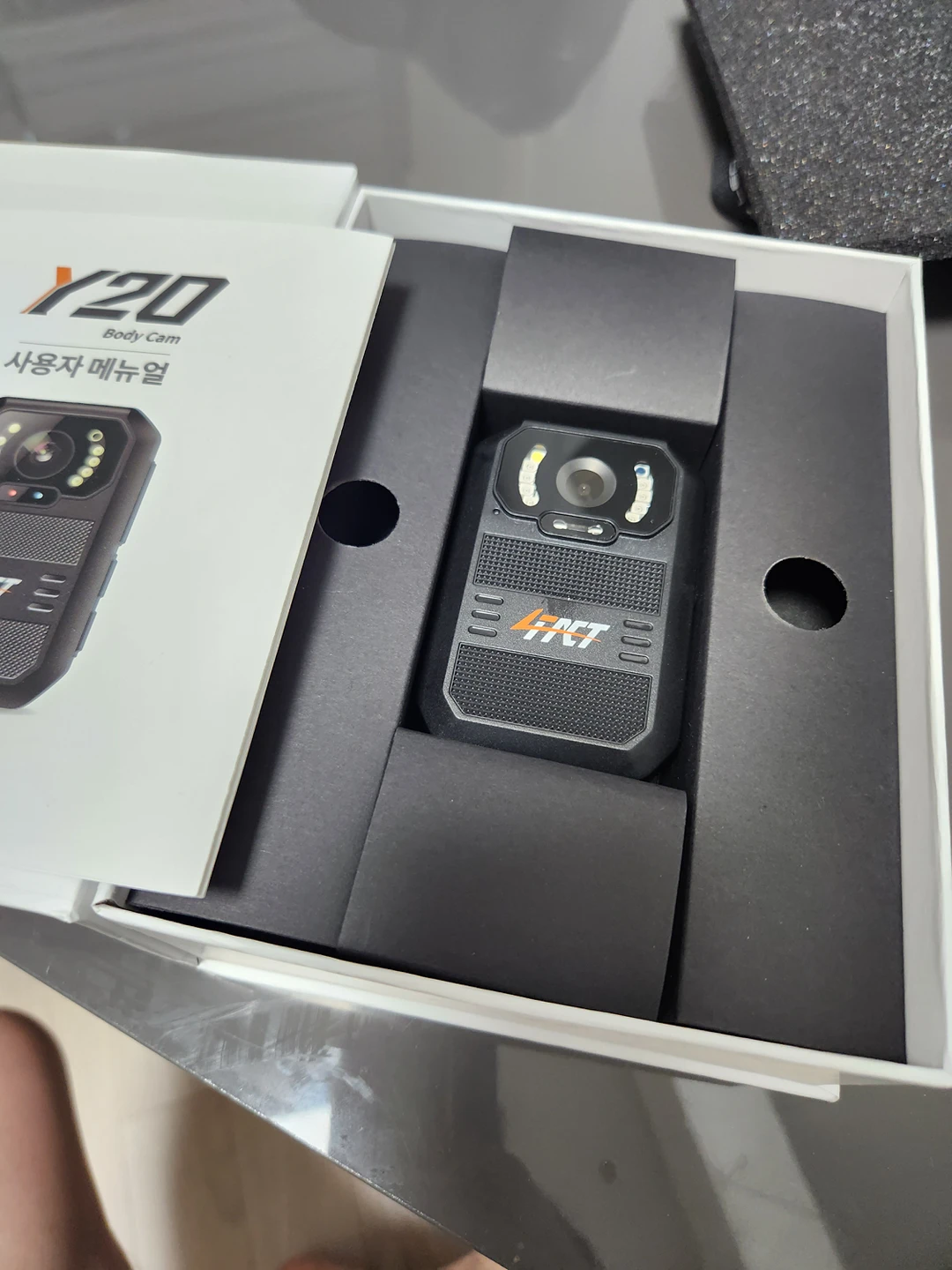 액션캠 포펙트y20 바디캠 1회사용 | 당근 중고거래