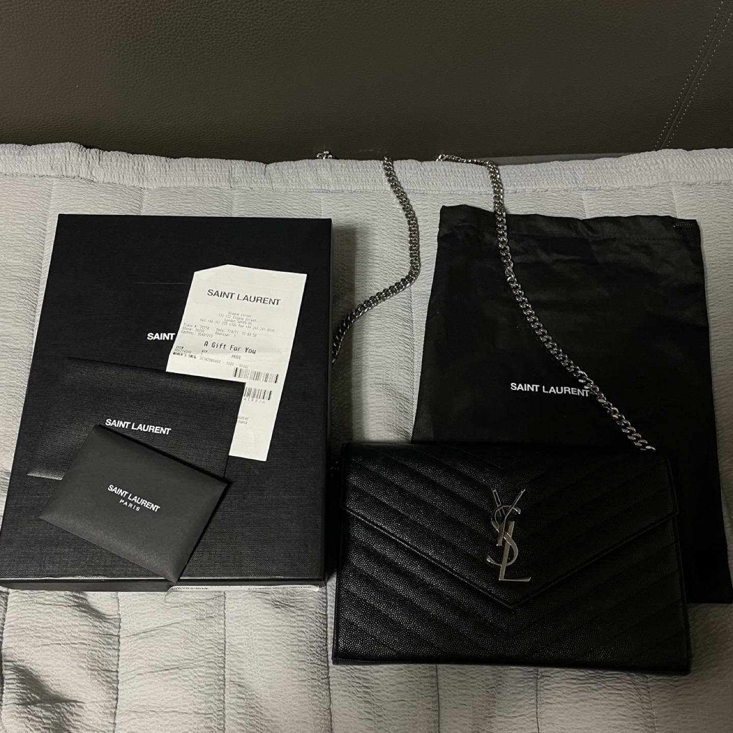 YSL 생로랑 은장 숄더백(가격... | 당근 중고거래