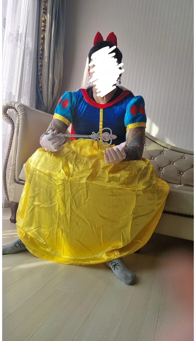 남친 생일이벤트 백설공주 드레스 당근 중고거래