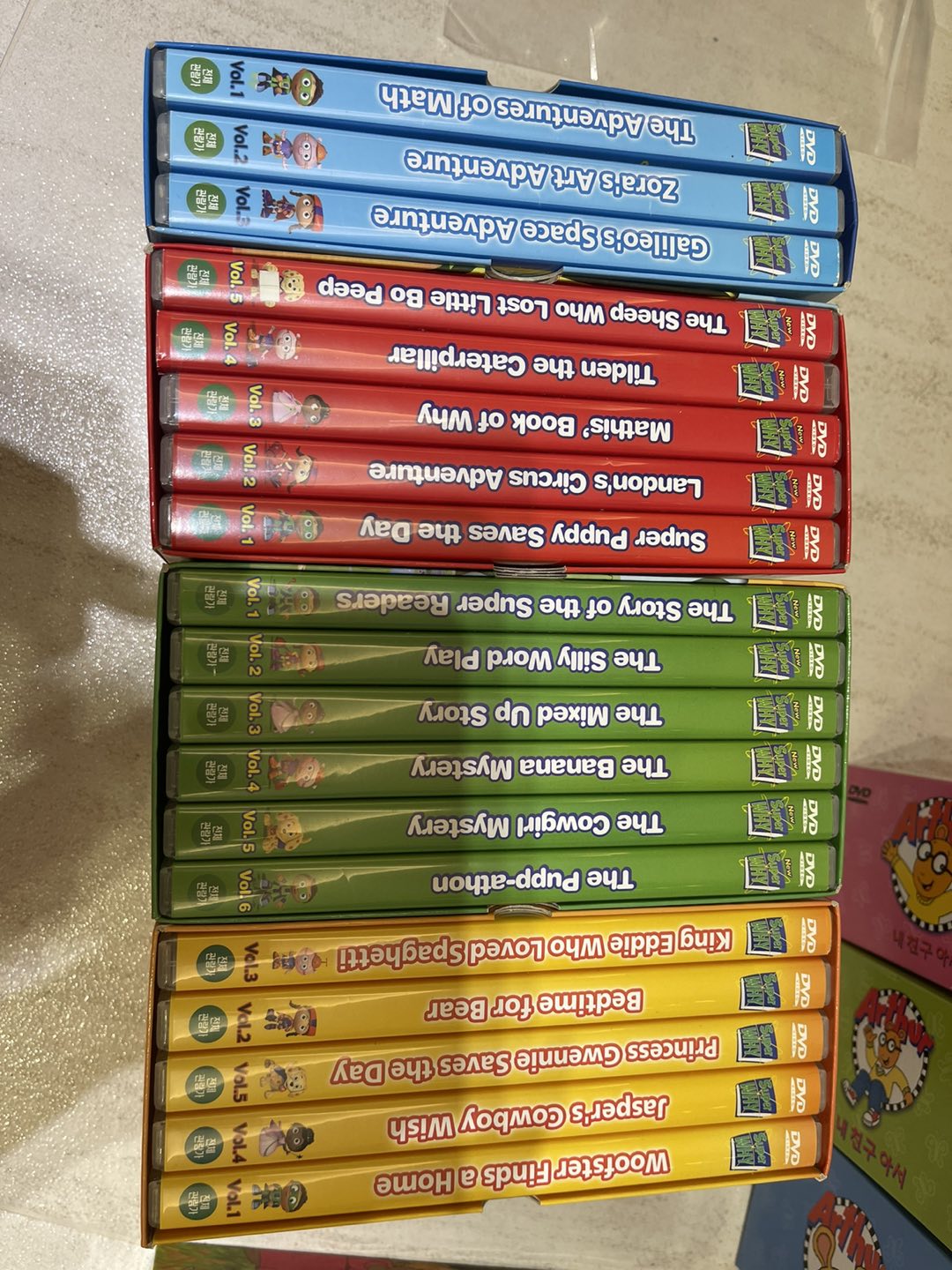 Super Why 1,2,3,4집 dvd | 취미/게임/음반 | 당근 중고거래