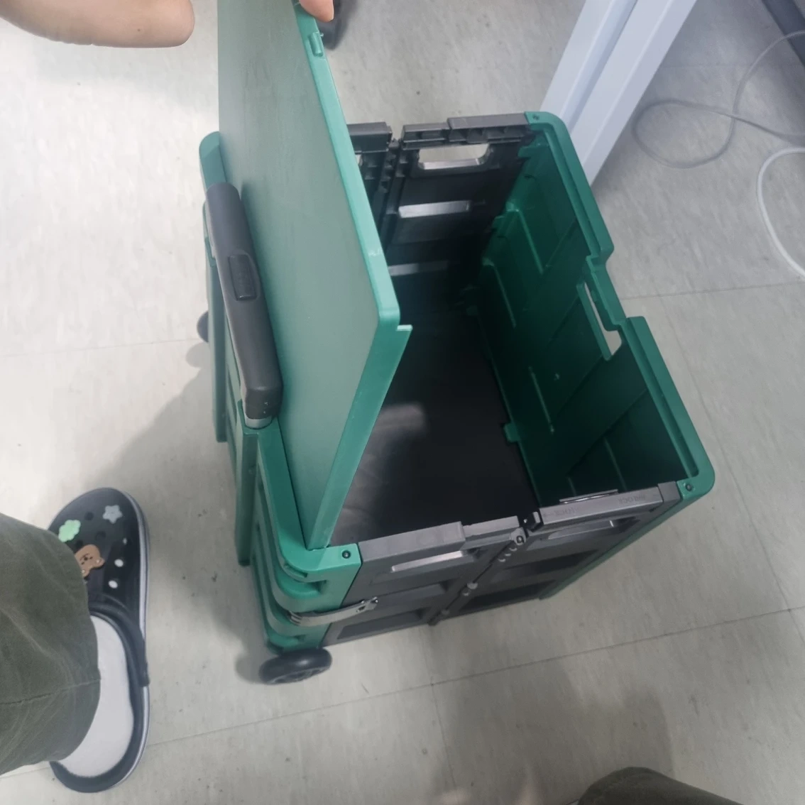 캠핑물품정리 접이식캐리어 만능캐 당근 중고거래