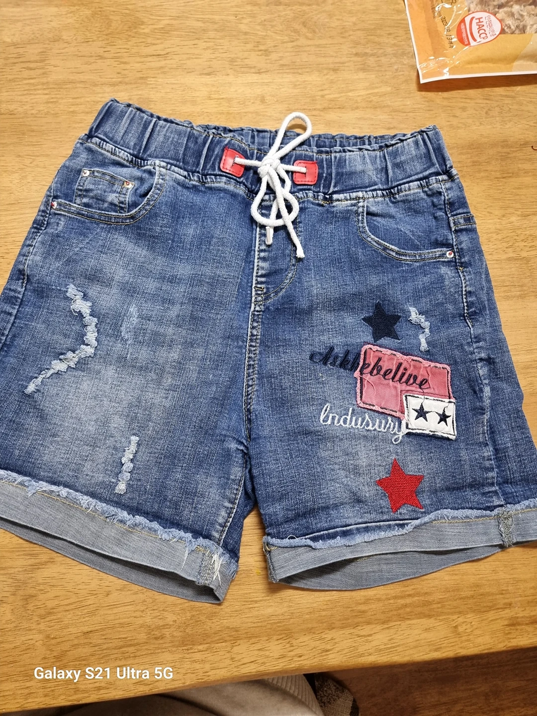 반바지 스몰 사이즈 고무줄 편한 바지 청바지 | 월남동 | 여성의류 | 당근 중고거래