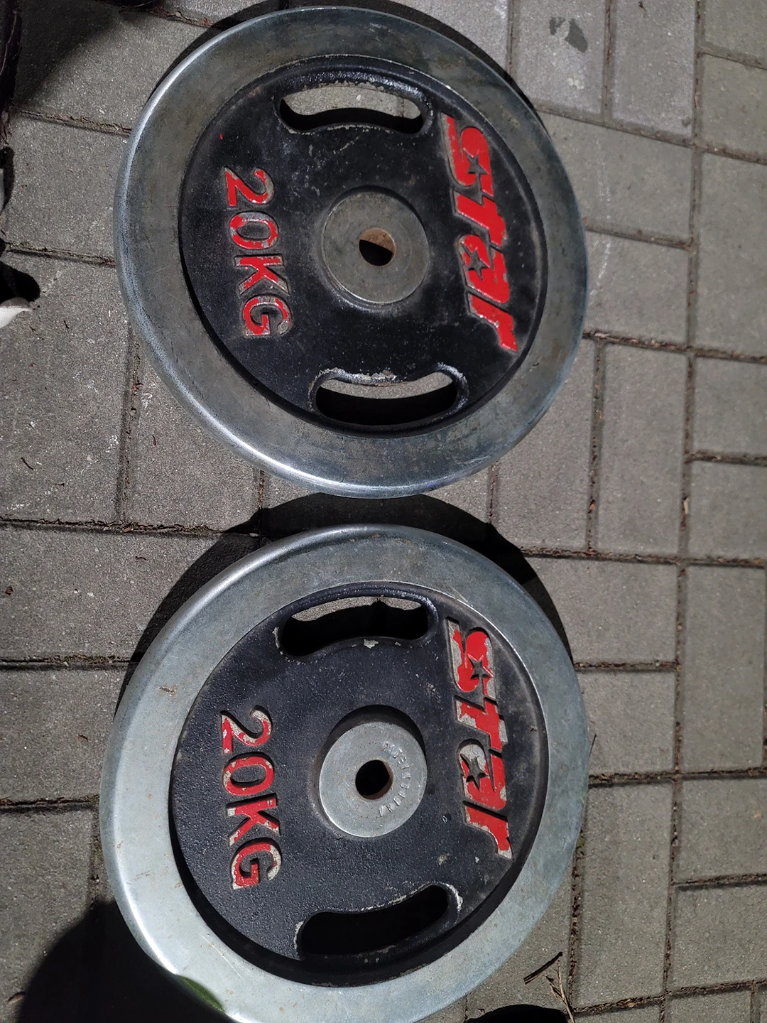 바벨20kg2개 2kg2개 입니다 | 당근 중고거래