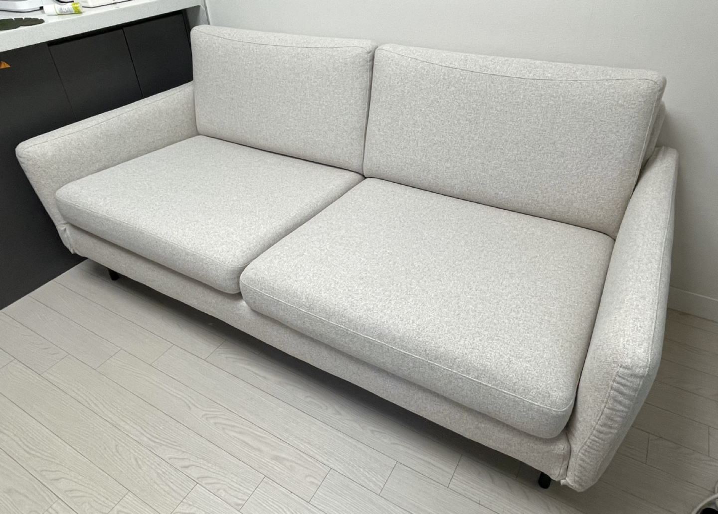 듀커 소파 DK207 3인소파 베이지 워셔블 패브릭 | 응암제3동 | 가구/인테리어 | 당근 중고거래