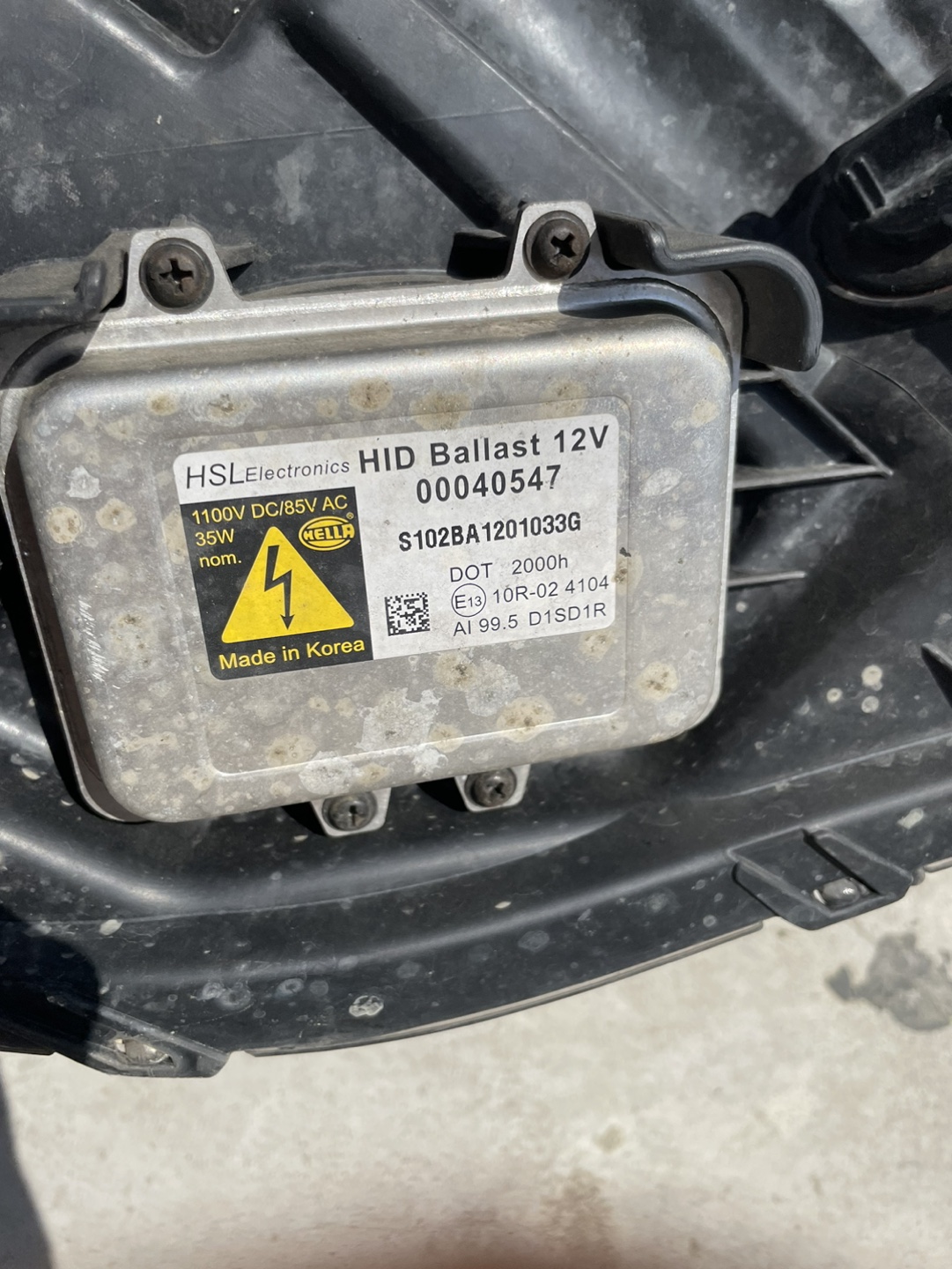 그랜져hg hid 헤드라이트 | 당근 중고거래