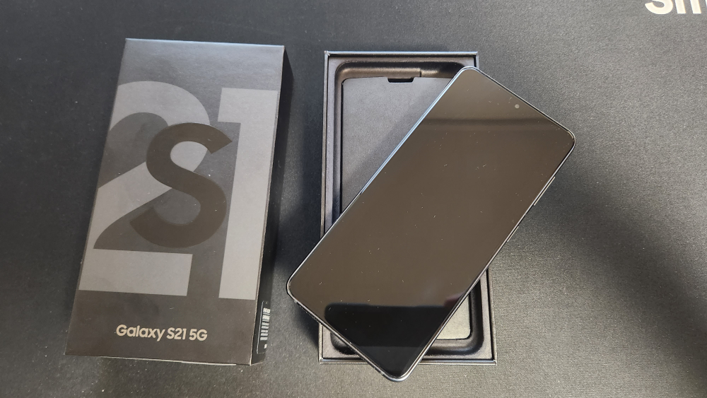 갤럭시 S21 5G 블랙 256... | 당근 중고거래