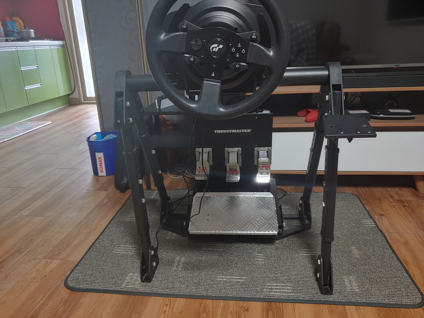 t300 레이싱휠, 거치대 트러... | 당근 중고거래