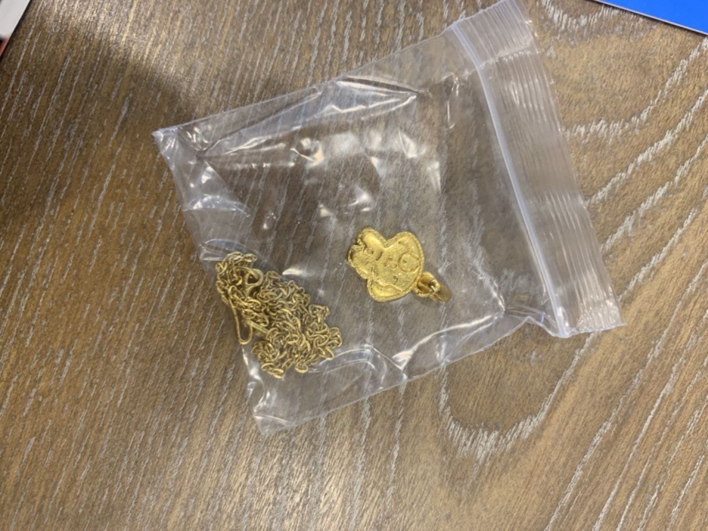 금 24k 2돈 목걸이 팬던트유아용 | 당근 중고거래