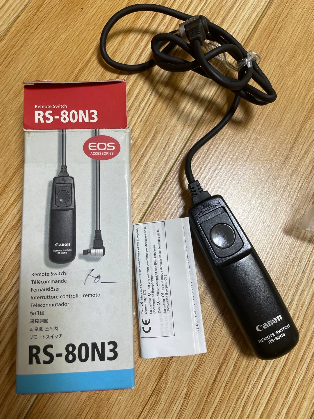 캐논 정품 유선 릴리즈 RS-8... | 당근 중고거래