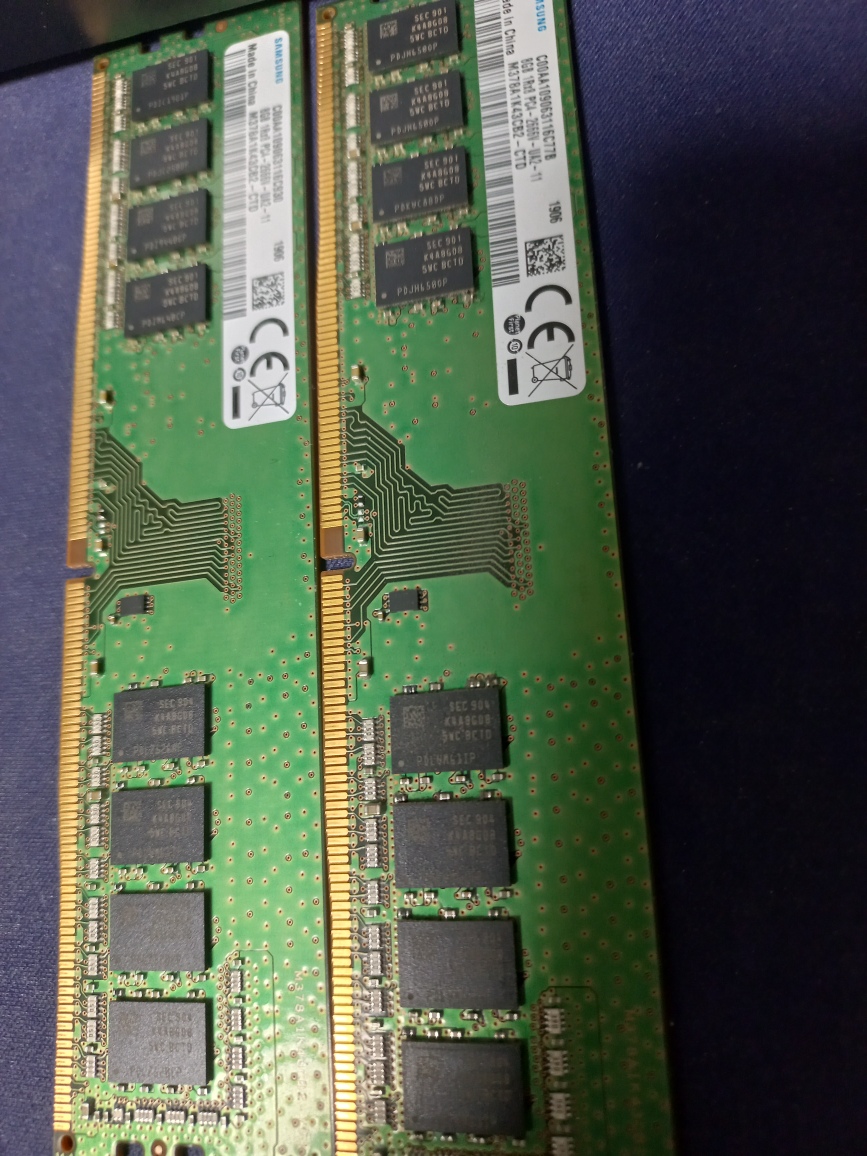삼성전자 램 ram ddr4 8g x 2 (데스크탑용) | 관음동 | 디지털기기 | 당근 중고거래
