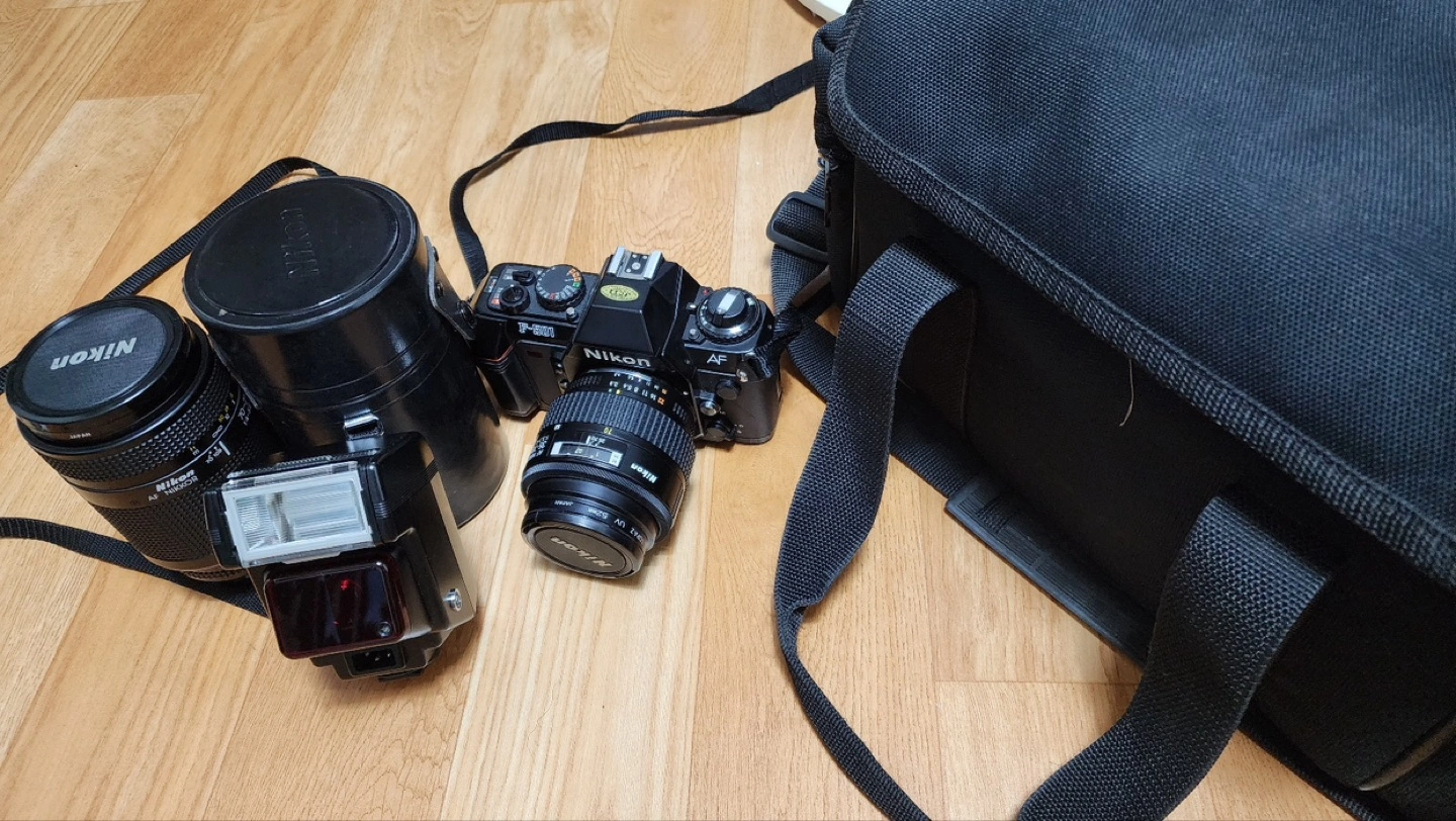 필름카메라 니콘 F501 + 3... | 당근마켓 중고거래
