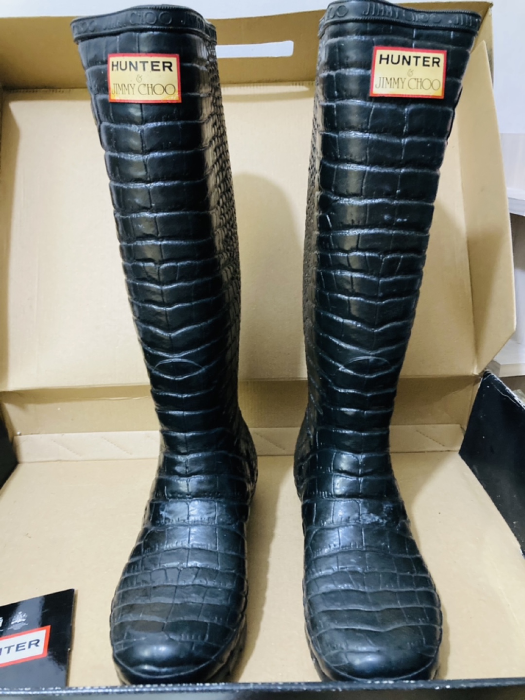 헌터 X 지미추 콜라보 한정판 레인부츠 uk5(235-240) | 삼성1동 | 여성잡화 | 당근 중고거래