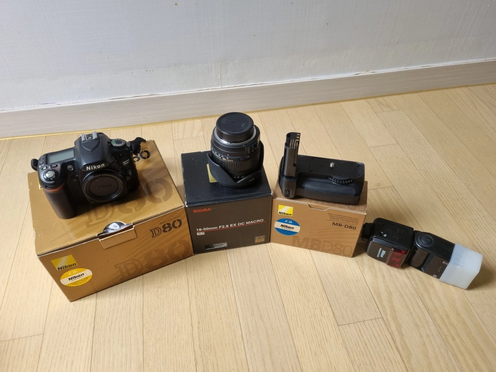 입문용DSLR카메라 니콘D80 팝니다 | 디지털기기 | 당근 중고거래