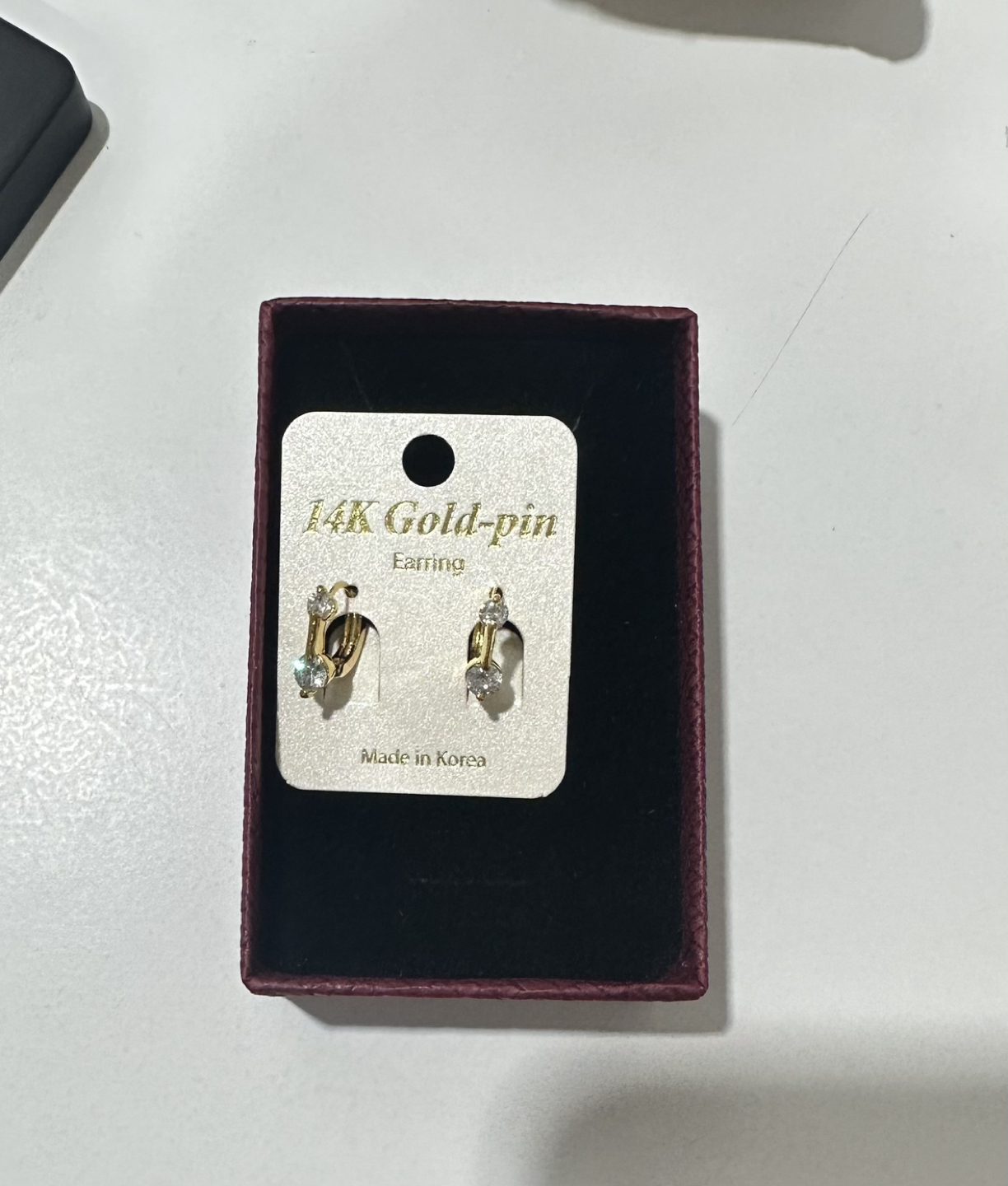 14k 골드핀 귀걸이 | 당근 중고거래