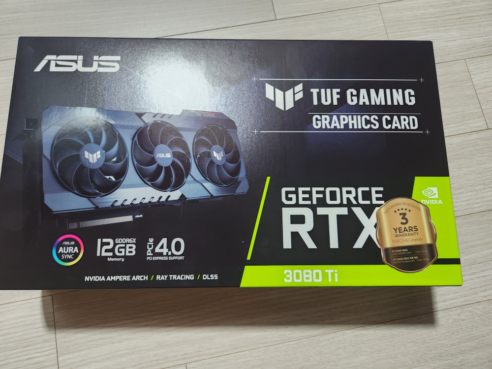 3080ti tuf 22년 5월... | 당근 중고거래